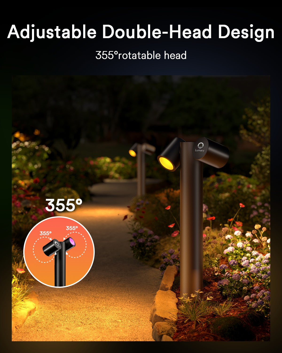 Lumary Smart RGBAI Pathway Lights Pro