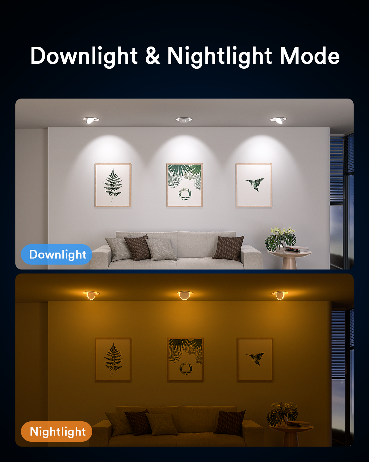 Lumary Smart RGB Gimbal Light Ultra 4 Inch