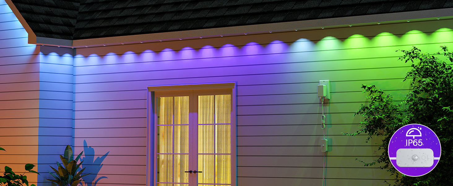 Lumary RGBAI Outdoor Lights - Advanced Design, Multi-Control, Durable