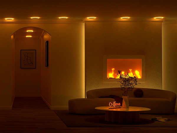 Lumary Smart RGBAI Recessed Light: Versatile 4-in-1 Lighting