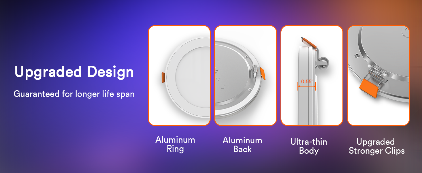 Lumary Smart RGBAI Recessed Light: Versatile 4-in-1 Lighting