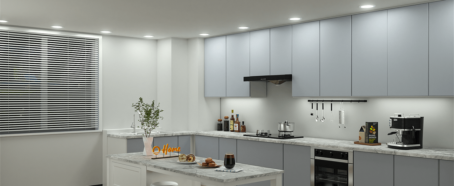 Lumary Smart RGBAI Recessed Light: Versatile 4-in-1 Lighting