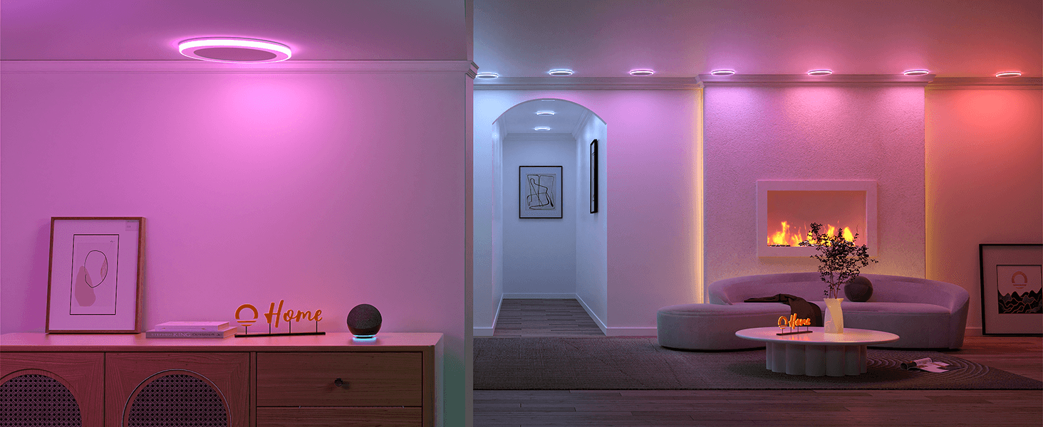 Lumary Smart RGBAI Recessed Light: Versatile 4-in-1 Lighting