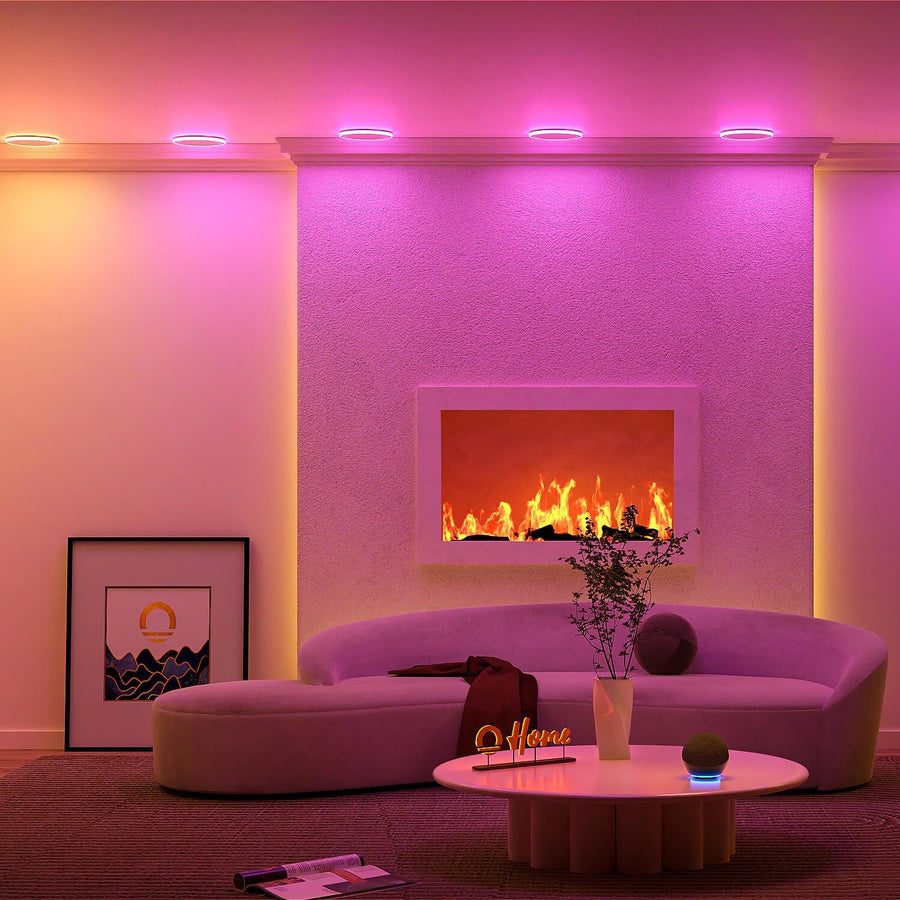 Lumary Smart RGBAI Recessed Light: Versatile 4-in-1 Lighting