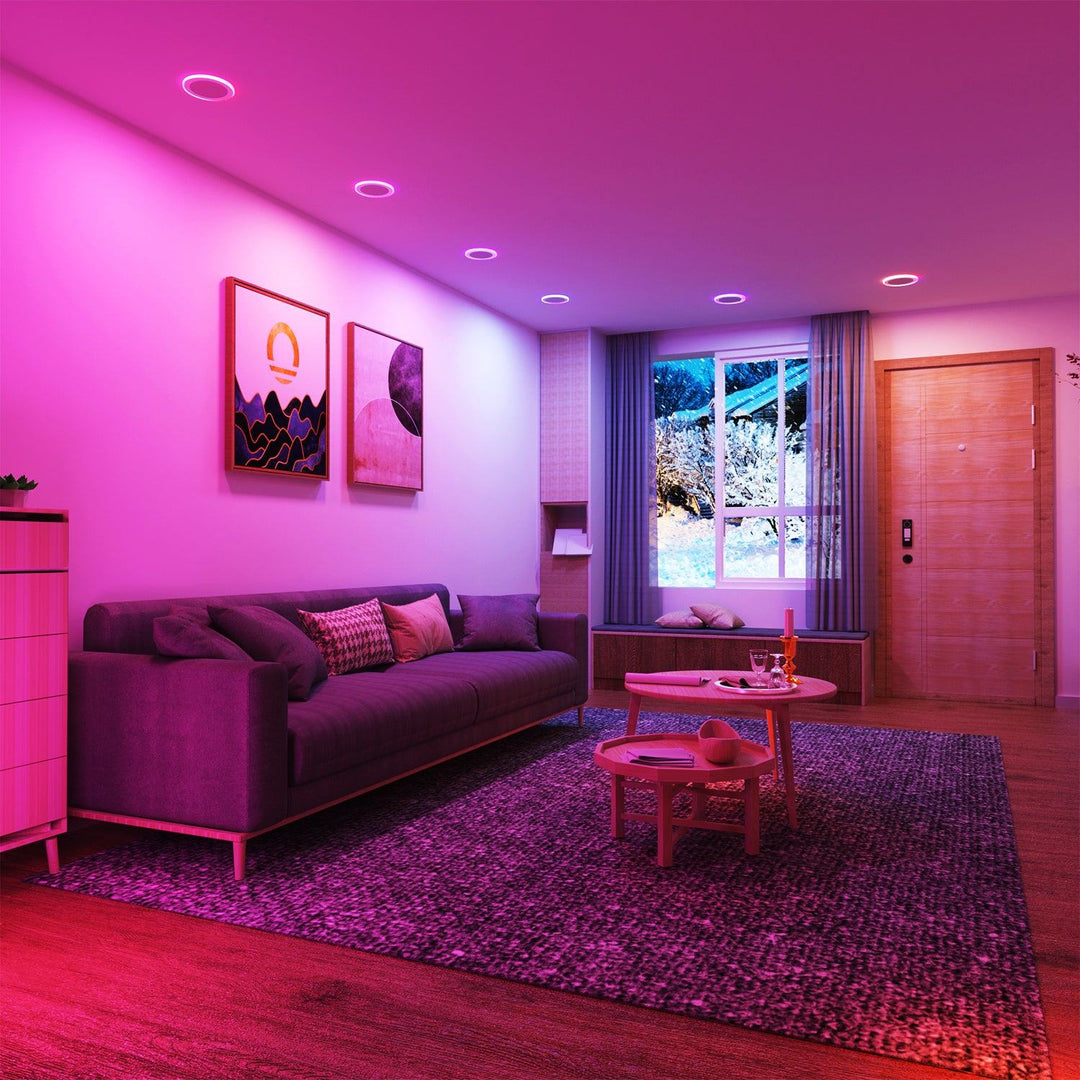 Lumary Smart RGBAI Recessed Light: Versatile 4-in-1 Lighting